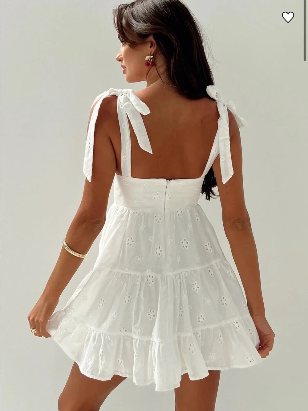 Princess Polly | Dresses | Princess Polly Galvis Mini Dress White Size ...